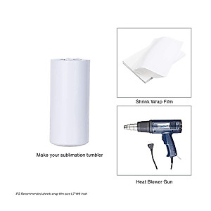 PYD Life Sublimation Blanks Tumbler Skinny Slim 12 OZ Straight Stainless Steel Can Cooler Insulater with 2 Lids and Metal Straw Sublimation Mugs Cups 4 Pack