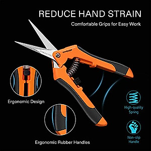 VIVOSUN 16 inch Bud Leaf Bowl Trimmer- Clear Visibility Dome, Sharp Stainless Steel Blades for Spin Cut & Solid Metal Gear Box, Hand Pruner Included (Upgraded Version)