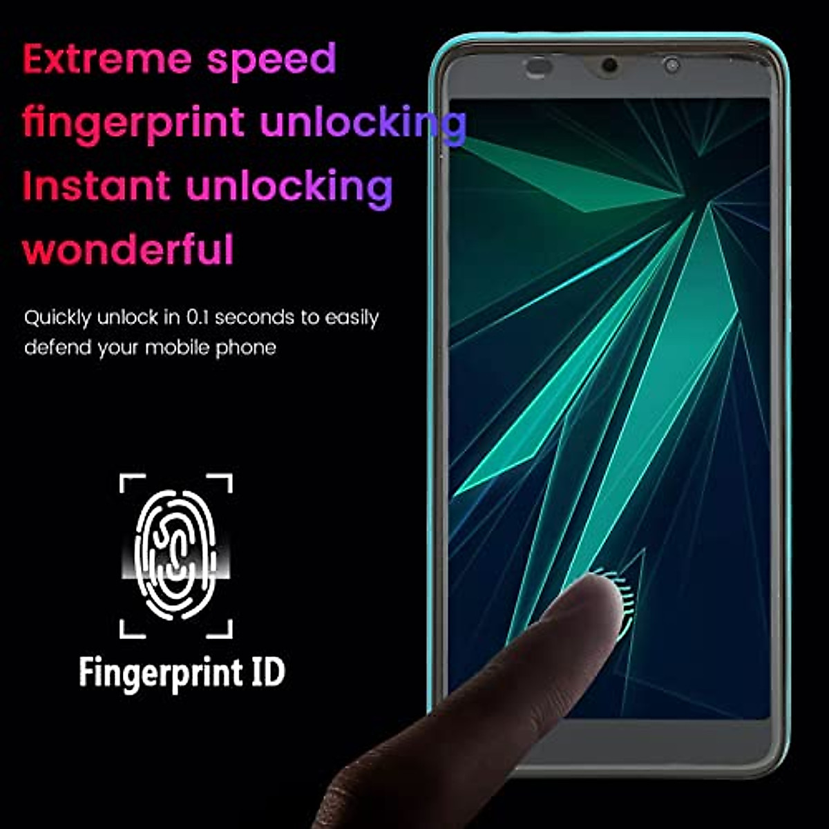 Rino 3 Pro 5.72in Smartphone 4GB RAM32GB ROM for 11, Front 2MP Rear 5MP Cell Phone Support 2.4G 5G Dual WiFi 4800mAh Battery 100‑240V (Green)