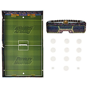 Spin Master Games Penalty Shootout, Mini Soccer Finger Board Game Tabletop Foosball Football Goal Family Sports Cool Fun Toy Gift, for Adults and Kids Ages 8 and up