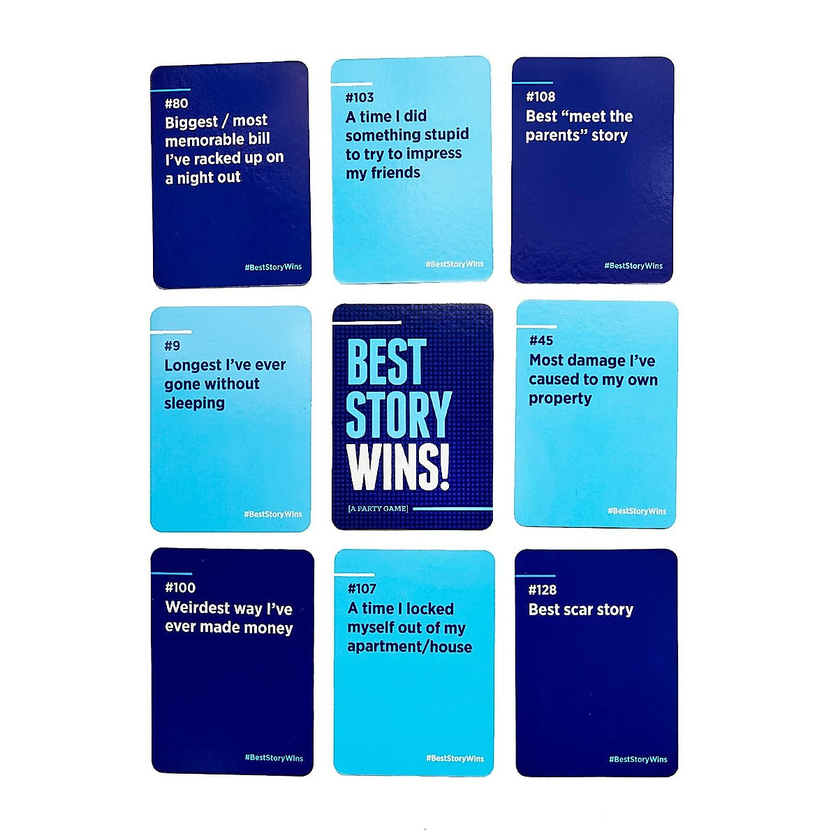 DSS Games Best Story Wins [A Party Game] of Juicy Conversation Starters. True Stories Only