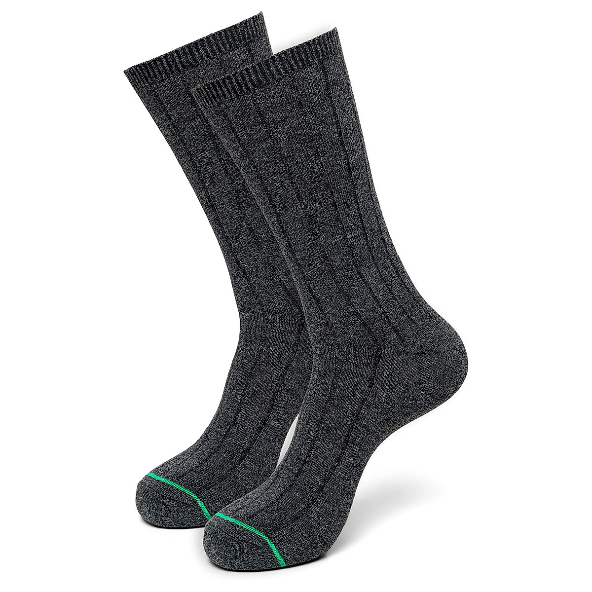 Insect Shield Lightweight and Comfy Traveler Sock with Built-In Bug Repellent, Charcoal, Medium (Pack of 2)