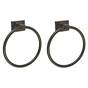 Design House 539239 Millbridge Classic Towel Ring, Oil Rubbed Bronze (Pack of 2)