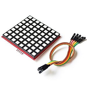 LED Full Color Dot Matrix RGB LED Display Screen Board 8 * 8 Dot Matrix Module for Raspberry Pi 3/2/B+ 8x8 RPI-RGB-LED-Matrix
