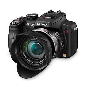 Panasonic Lumix DMC-FZ100 14.1 MP Digital Camera with 24x Optical Image Stabilized Zoom and 3.0-Inch LCD - Black