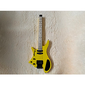 4 String Bass/ 6 String Lead Headless Tremolo Busuyi Guitar Lefty