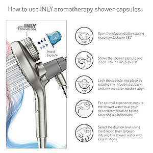 Moen INC20802 INLY Aromatherapy Shower Capsule 5-Pack, Tropical Day