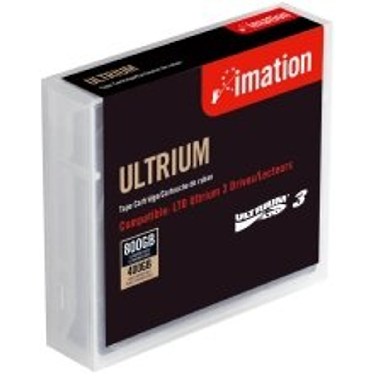 imation 1/2 inch Tape Tera Angstrom™ Ultrium™ LTO Data Cartridge