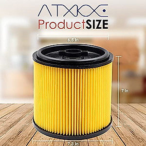 VCFS Replacement Filter for Vacmaster Standard Cartidge Filter & Retainer