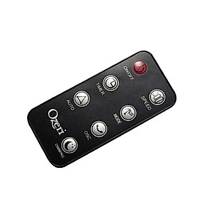 Ozeri 360 Oscillation, Micro-Blade Noise Reduction Technology Tower Fan, Black