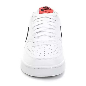 Nike Women's Court Vision Low Sneaker, White/Multi, 9 Regular US
