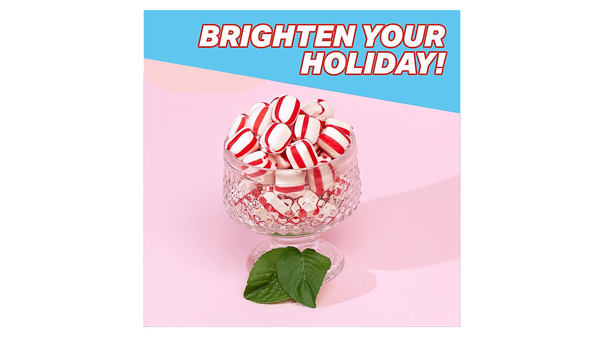 Soft Peppermint Candy Puffs - Perfect Christmas Treats