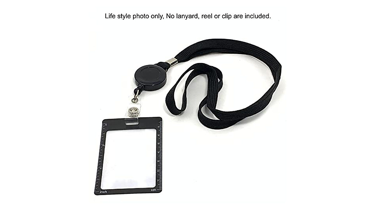 6 Pack Credit Card Magnifiers with 3X Lens for Easy Reading