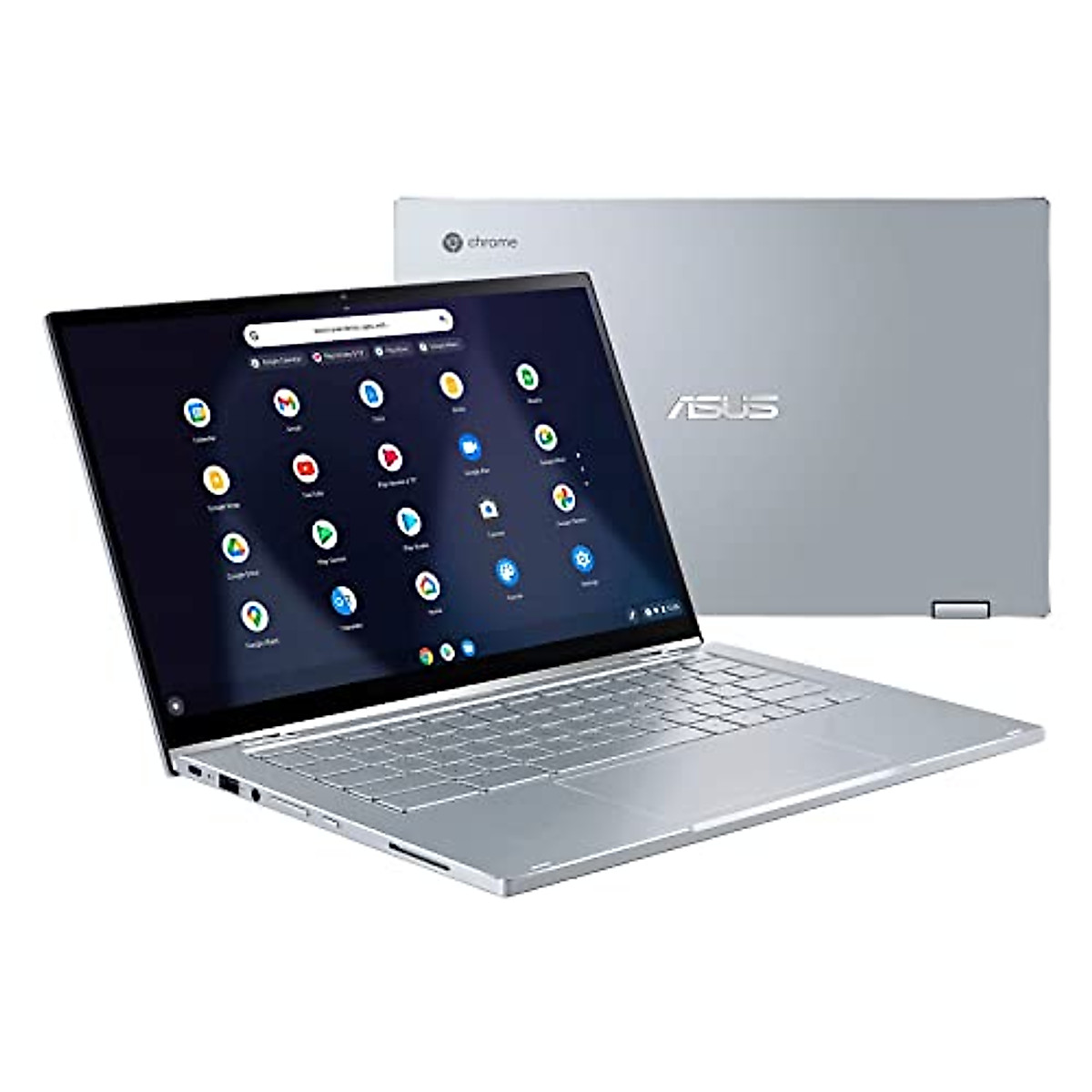 2022 Asus Chromebook Flip C433 14” IPS FHD 2-in-1 Touchscreen (Intel Core M3-8100Y, 8GB RAM, 64GB eMMC, Stylus) Convertible Home & Business Laptop, Webcam, 2 x USB-C, IST Pen, Chrome OS