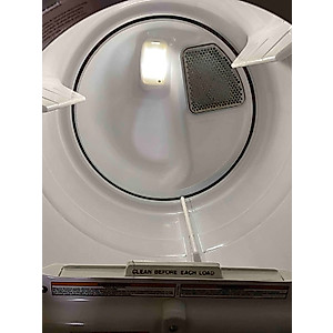 KAKEMONO E12 Dryer LED Bulb 120V for Dryer Drum, Water Ice Dispenser, Refrigerators, Night Light,2W Cool White 6000K, Non-dimmable, Pack of 4