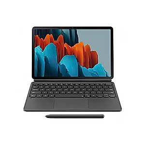 Samsung Galaxy Tab S7 and S7 5G Book Cover Keyboard, EF-DT870UBEGUJ, Black