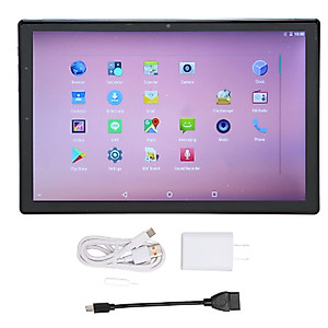 HD Tablet, for Android 11 Blue 10in Tablet for Travel (US Plug)