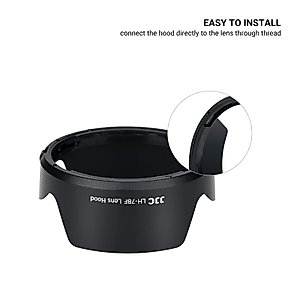 Lens Hood for Canon RF 24-240mm F4-6.3 IS USM on EOS R6 R5 RP R Camera, Reversible Lens Shade Replace Canon EW-78F Hood