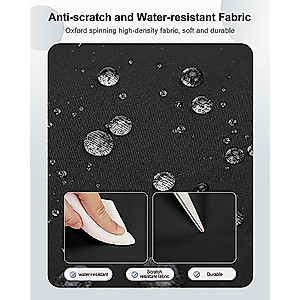 VECAVE Lightweight Backpack for Women Men, Travel Casual Daypack Laptop Rucksack, Waterproof College High Secondary Bookbag Daily Bag, Black