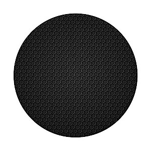 Carbon Fiber Carbon Weave Futuristic Black PopSockets PopGrip: Swappable Grip for Phones & Tablets