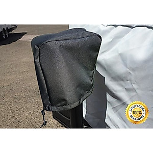 RV Travel Trailer Electric Tongue Jack Cover | Camper Accessories for Travel Trailer Campers | Universal RV Electric Jack Cover Protects RV Electric Jack Head Systems
