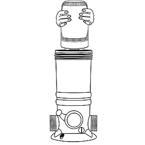 Pool FROG Model 5400 Replacement Mineral Reservoir for use in The Pool FROG Model 5400 System, FROG Sanitizing Minerals for Pools up to 40,000 gallons
