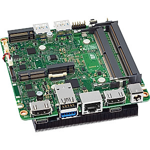 Intel NUC 11 Pro NUC11TNBv7 Desktop Motherboard - Intel Chipset - Socket BGA-1449 - Ultra Compact - Intel Core i7 i7-1185G7-64 GB DDR4 SDRAM Maximum RAM - DDR4-3200/PC4-25600 - SoDIMM - 2 x Memory