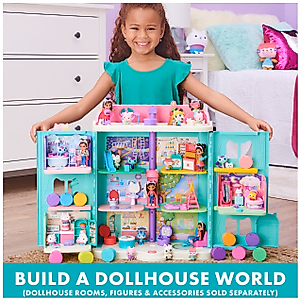 Gabby's Dollhouse, Bakey with Cakey Kitchen with Figure and 3 Accessories, 3 Furniture and 2 Deliveries, Kids Toys for Ages 3 and up