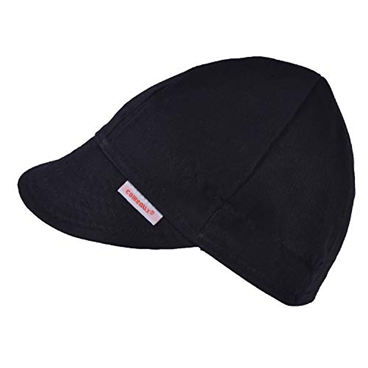 Comeaux Caps Reversible Welding Cap Solid Black 7 3/4