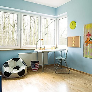 Cabilock US American Flag Trash Can Vintage Wastebasket PU Leather Waste Paper Bin Decorative Garbage Can Waste Bucket for Home Office USA Flag Pattern