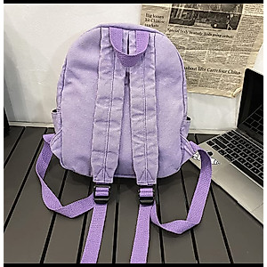 GGOOB Small Backpack Purse for Women Womens Backpack Purse for Women Mini Backpack Purse Aesthetic Purse (White)