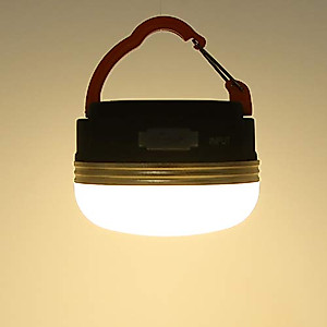 BORDSTRACT Camping Light, Waterproof LED Light High Brightness Hanging Lamp with Magnetic Base, 3 Modes USB Rechargeable Tent Light for Emergency Hiking Fishing