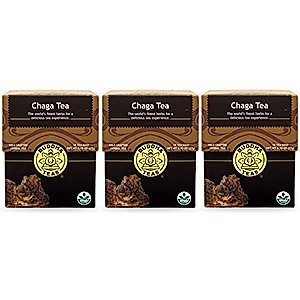 Chaga Tea - Organic Herbs (3 Packages(54 Tea Bags Total))
