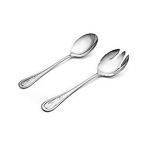 Towle Living Palm Breeze Stainless Steel 2-Piece Serving Set