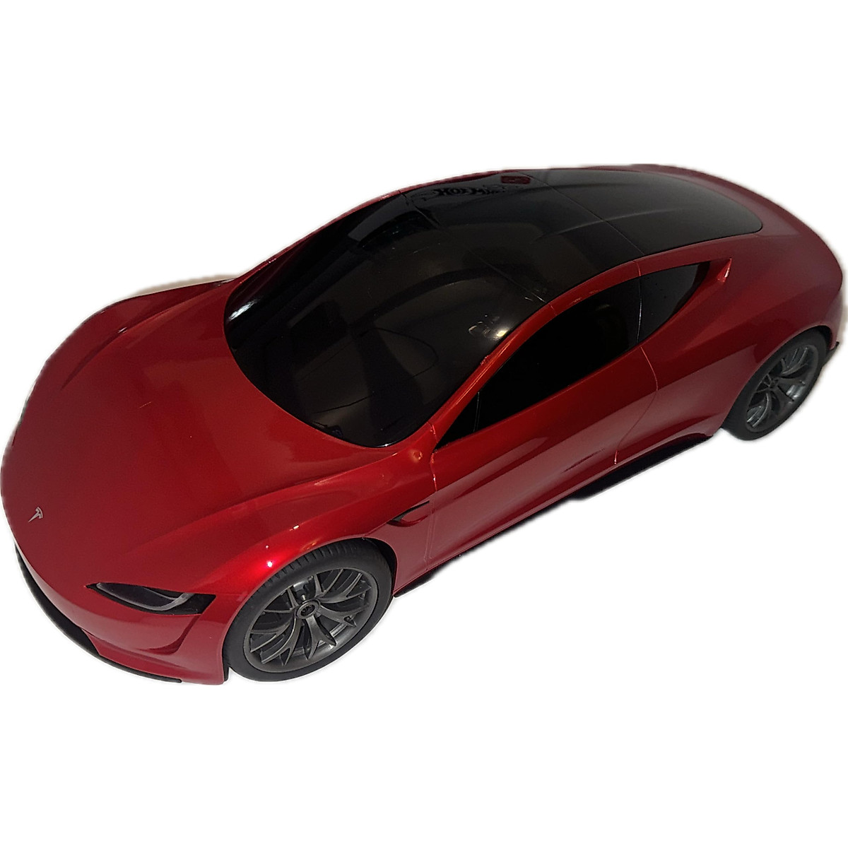 Mattel Hot Wheels red Tesla RC 2.4 GHZ