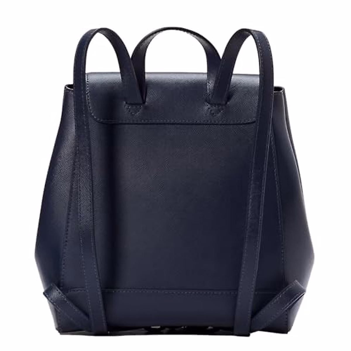 Kate Spade New York Women's Madison Saffiano Leather Flap Backpack, Parisian Navy
