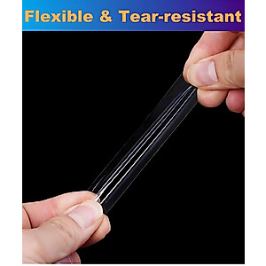 ANGKEEL Double Sided Tape with Acrylic Clear Adhesive 1Inch x 66 Feet Super Thin Strong Sticky Tape for Arts & Crafts, Photo, Paste Scrapbook, Woodworking, Fixed Carpet, Wall Decor, Anti Cat Scratch