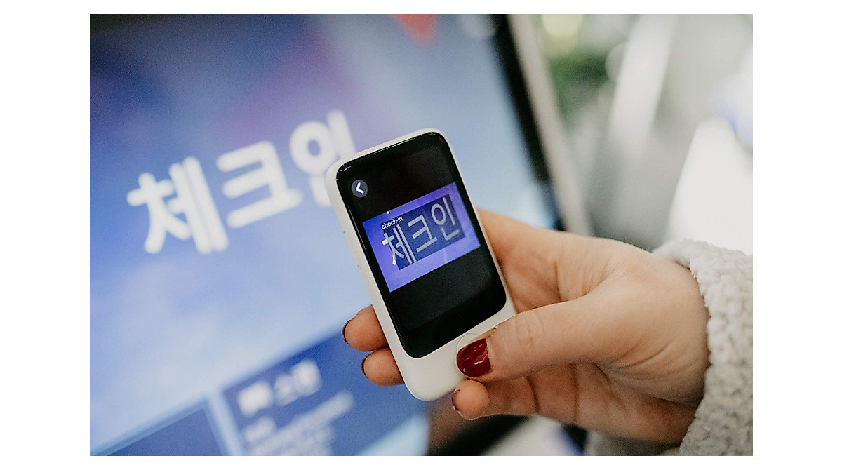 Pocketalk Model S Voice Translator - 82 Languages & 2-Year Data