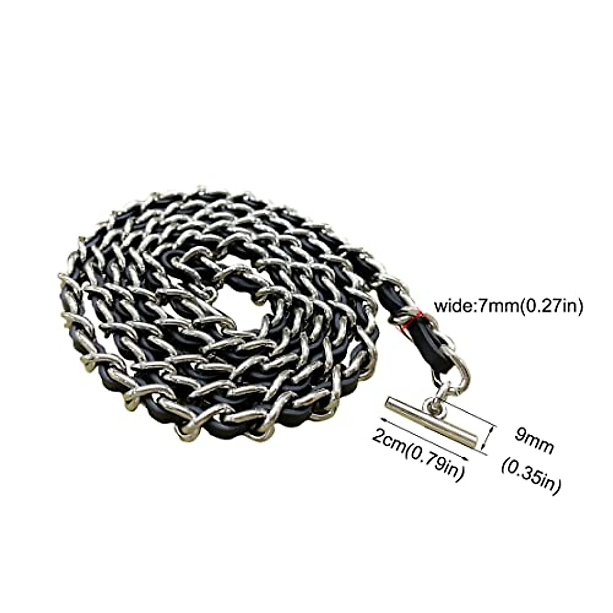 YESIKIMI Conversion Kit Cowhide leather Chain+Insert Change Chanel Flap Card Holder Into A Small Crossbody Purse