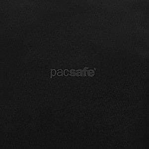 Pacsafe Vibe 20L Security & Anti-Theft Daypack - Slash Proof & Lockable, Black