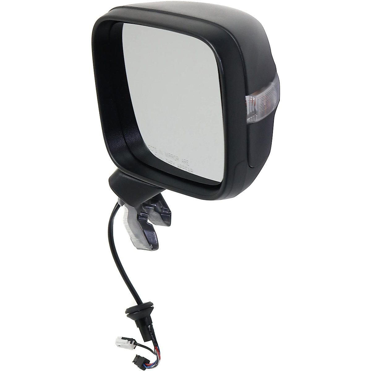 Kool Vue Driver & Passenger Side Power Heated Mirrors for Jeep Renegade 2015-2018 With Signal Light Textured