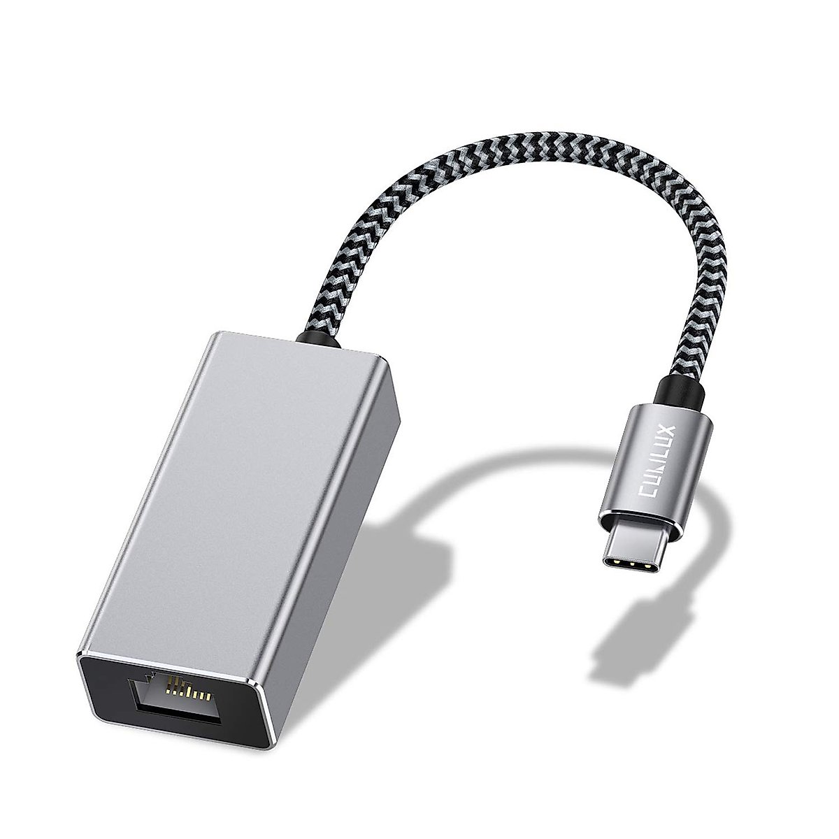 Cubilux USB C to Ethernet Adapter, USB C to RJ45 Gigabit Ethernet Connector, Thunderbolt 4/3 Network Dongle Compatible with Pixel 7a, Pixel Fold, Pixel Tablet, Samsung S22/S21/S20 Note 20/10