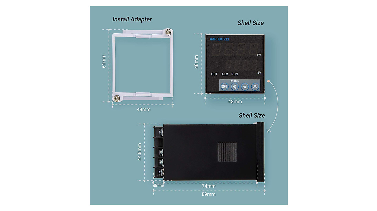 Inkbird PID Temperature Controller Kit for Precision Control