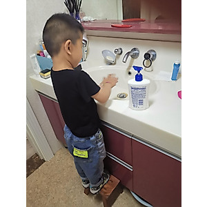 GOLDEN SUN Solid Wood Tiny Step Stool for Kids Foot Stool Plant Stand Waterproof 6 inch