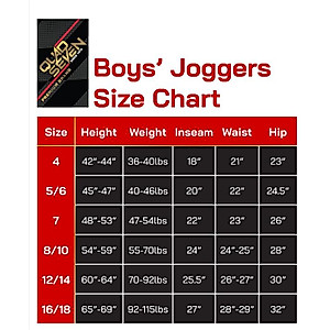 Quad Seven Boys' Fleece Jogger Set - 2 Piece Basic Solid Pullover Hoodie and Cargo Pocket Sweatpants (Size: 8-18), Size 8-10, Black