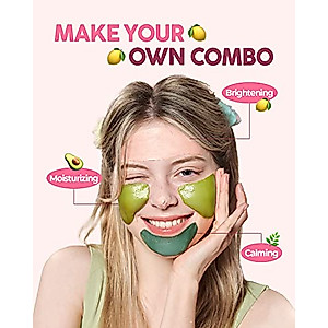 Glam Up Brightening Pink Lemon Clay Mask | Vegan Facial masks, Brightening Pink Clay Mask for Dark Spots | Gentle Exfoliating Hydrating Face Masks Skin care, Pore Cleansing Blackhead remover - (125ml/4.23 Oz)