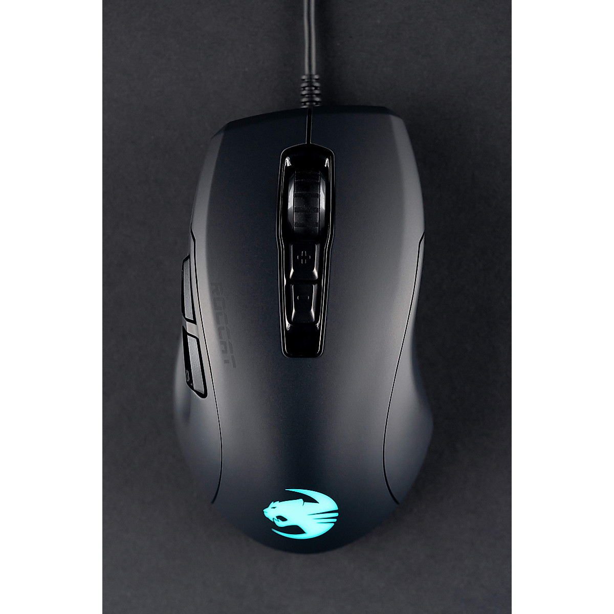 ROCCAT ROC-11-730 Kone Pure Ultra - Light ErgonoMic Gaming Mouse (16000 Dpi Optical Sensor RGB Lighting Ultra Light) Black