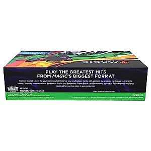 Magic The Gathering Commander Masters Set Booster Box - 24 Packs (360 Magic Cards)