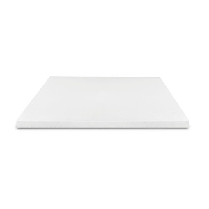 Bodipedic 3 Inch AdaptiFoam Memory Foam Mattress Topper, Responsive Memory Foam Mattress Topper, Ventilated Design, CertiPUR-US Certified Foam, White