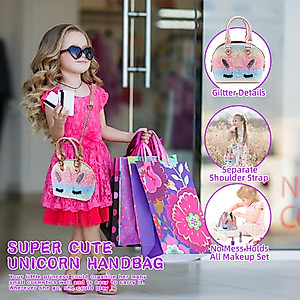 Kids Makeup Kit for Girl - Makeup Girl Toys,Little Girls Makeup Kit,Non-Toxic Toddlers Make Up,Kids Toys for Girls,Children Princess Play Makeup Set,Teen Christmas Birthday Gifts for 4-12 Year Old